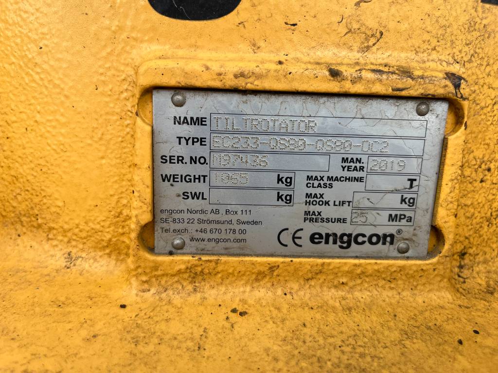 Brugt Engcon EC233 QS80-QS80 til salg | Bay Christensen 📞 56 711 700